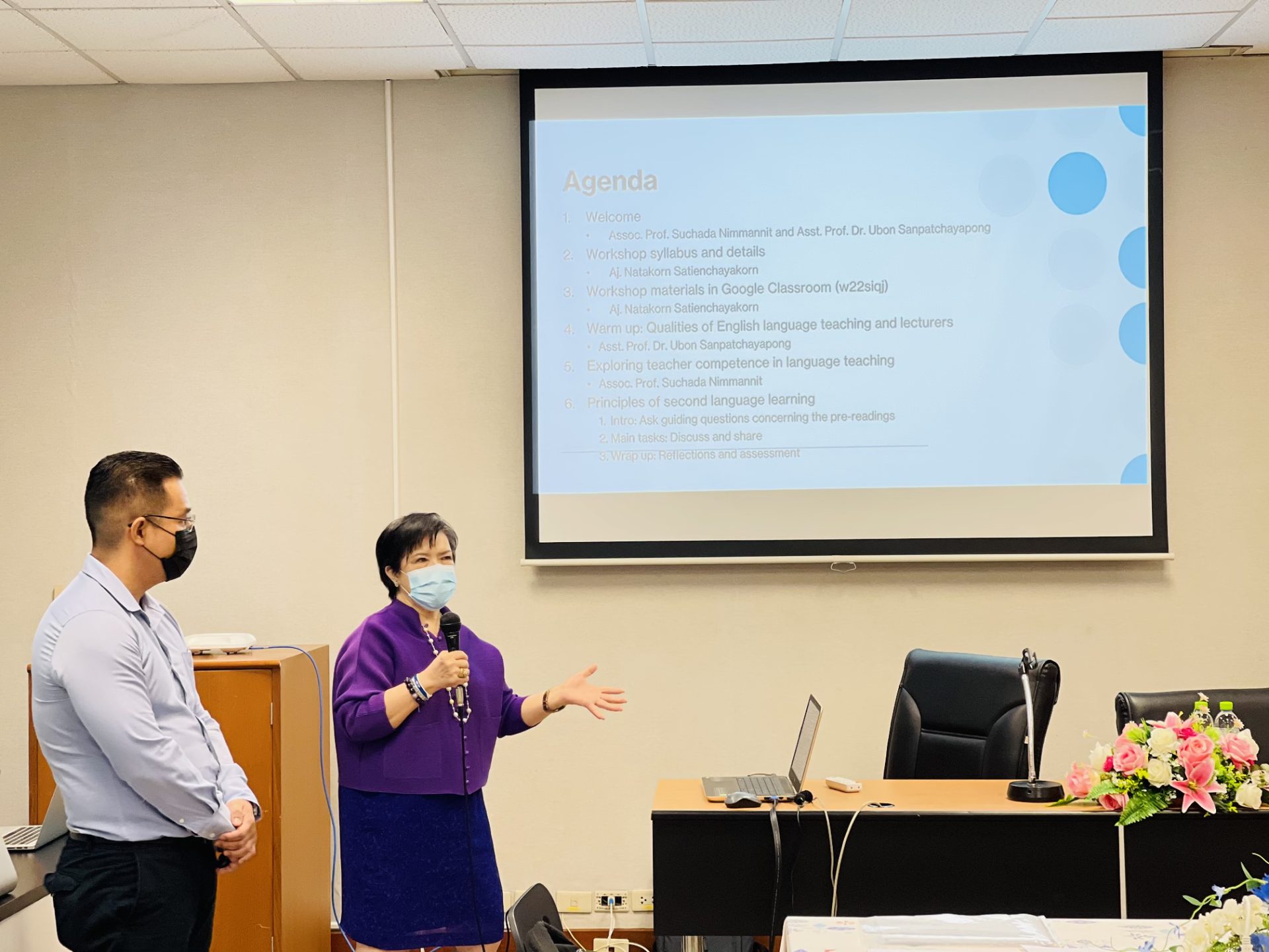 Workshop of Innovative English Language Teaching for the 21st Century and Beyond – HRD RSU